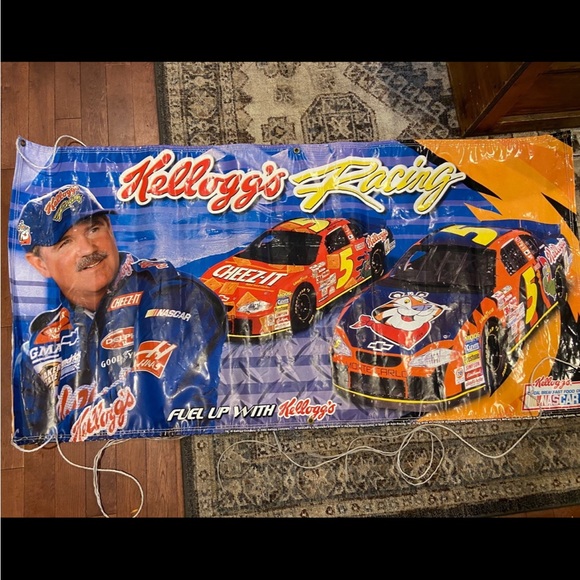 Nascar | Wall Decor | 202 Kelloggs Nascar Racing Banner | Poshmark